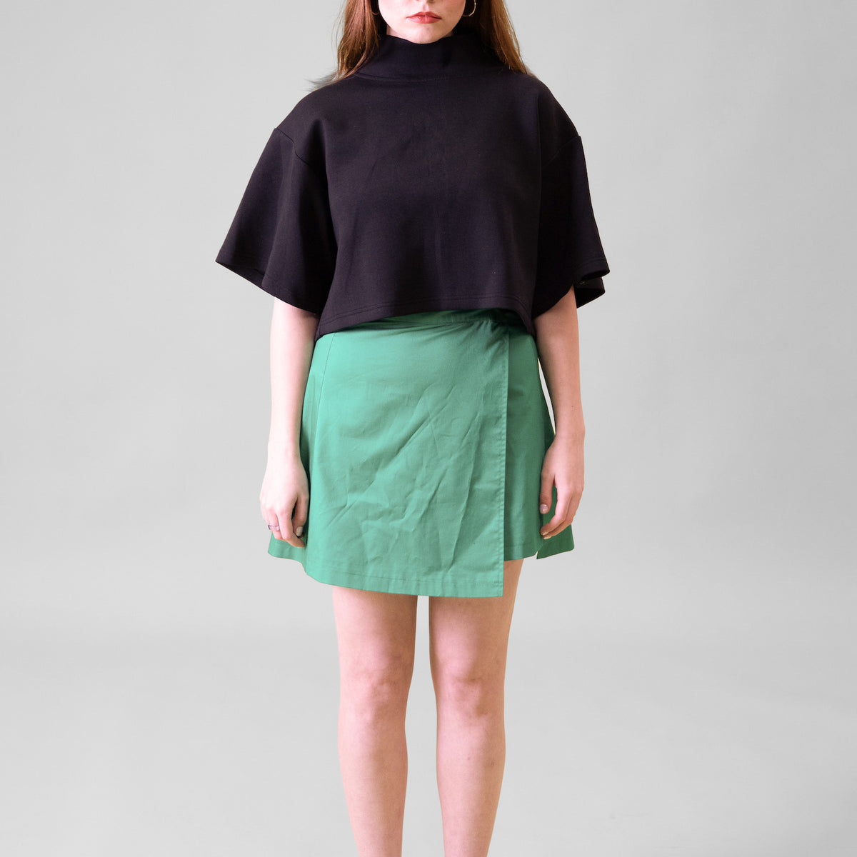 Adaptive Cropped Neoprene Zip Pullover – JAM the label